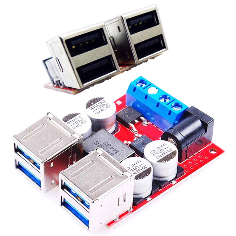 DC-DC Converter 8V 12V 24V (8V-35V) to 5V 8A Non-Isolation Buck Step ...