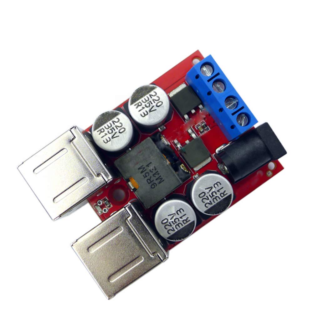 DC-DC Converter 8V 12V 24V (8V-35V) to 5V 8A Non-Isolation Buck Step ...