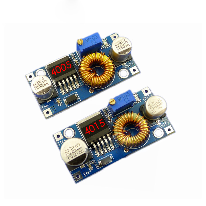XL4005 XL4015 DC-DC Adjustable Step Down Module Power Supply Converter ...