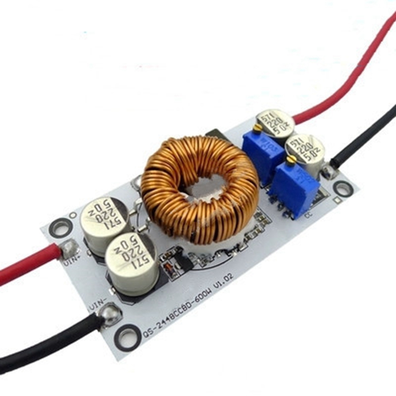 600W LED Boost Driver Aluminum Plate Adjustable Power Module QS ...