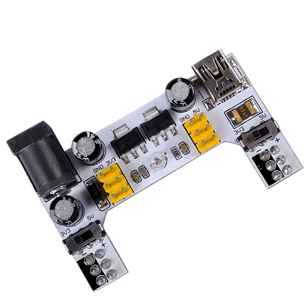 Q14 2 Channel 5V/3.3V Bread Board Dedicated Power Supply Module | QSKJ